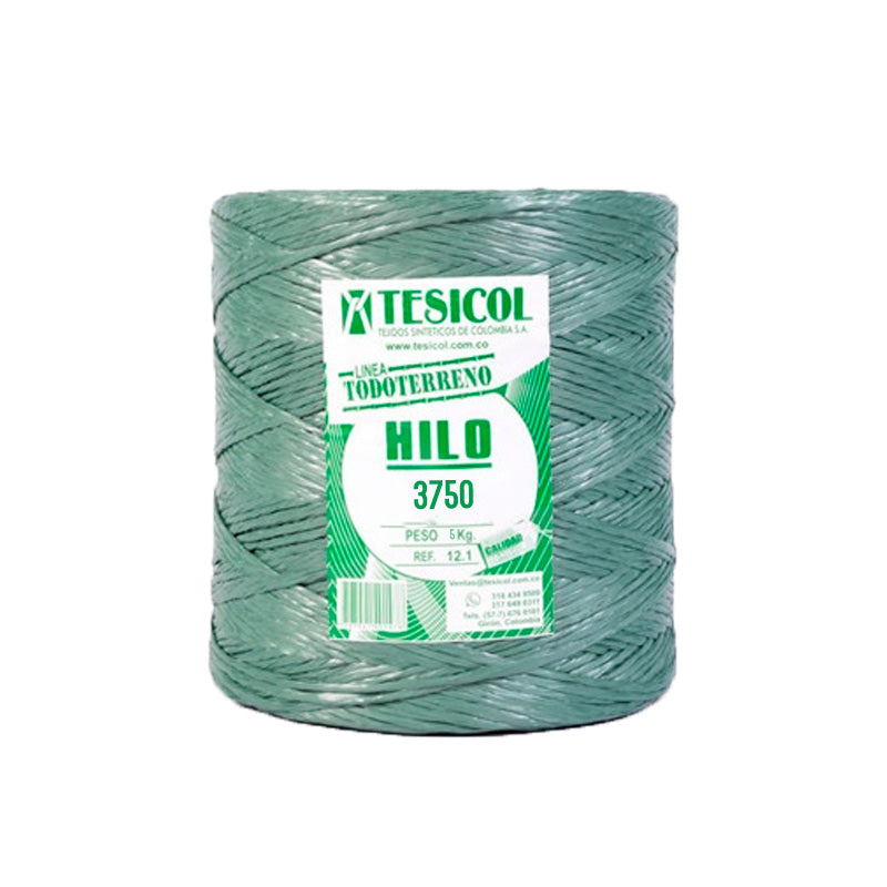 Hilo P.P Ata Facilx750 Mts(Ovillo) Verde, Hilos, sogas y manilas — Ferragro